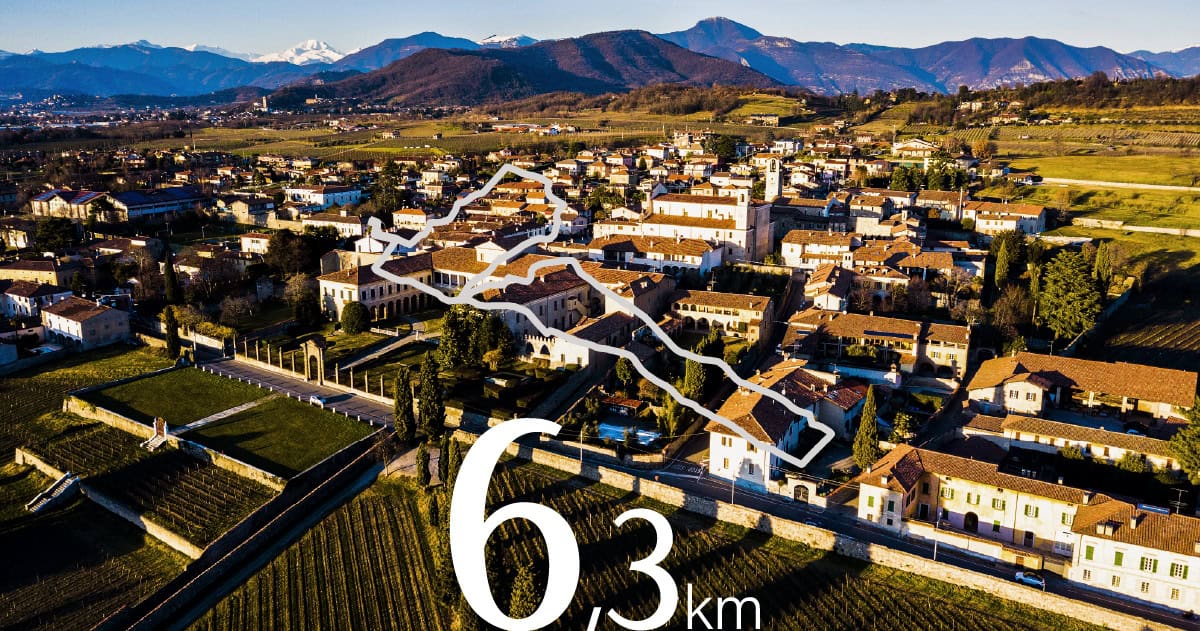 Itinerario a piedi Erbusco - Franciacorta