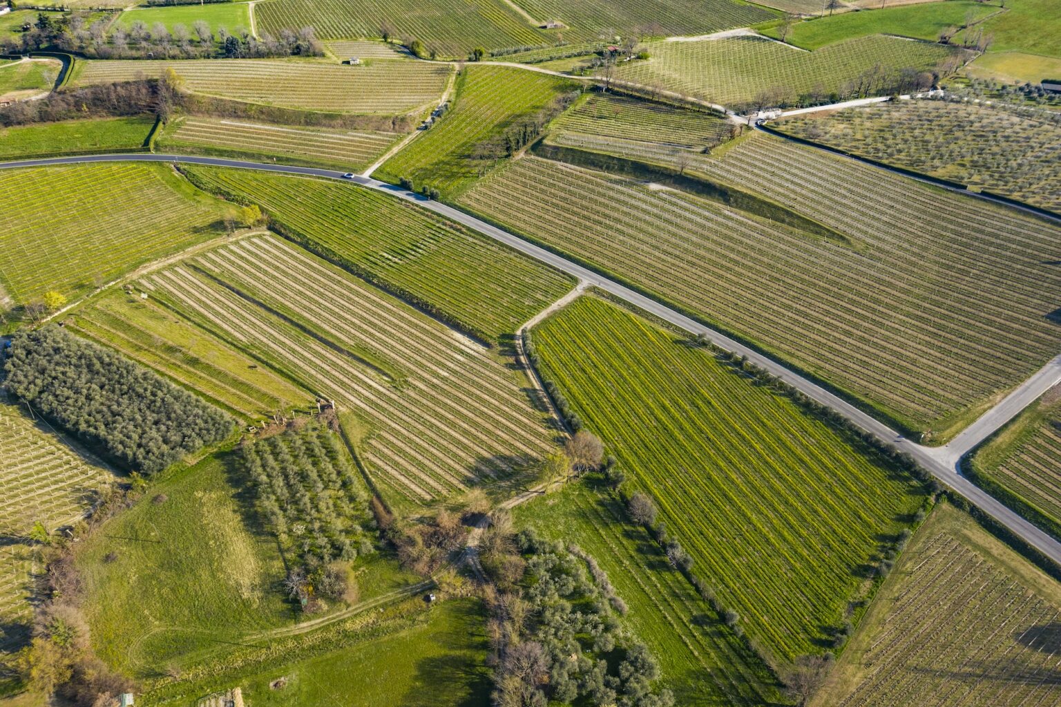 Karte der Weinberge und Weinbaugebiete der Franciacorta - Franciacorta
